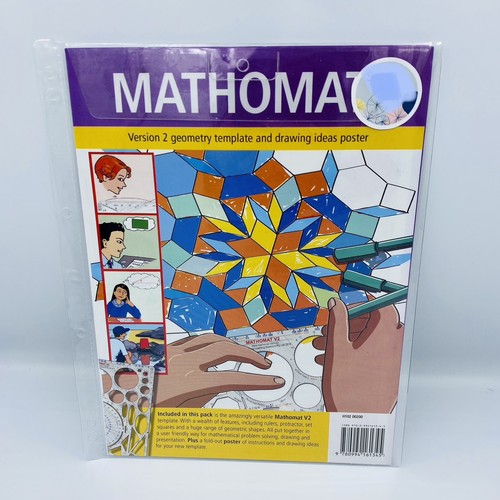 Mathomat Geometry Template Stencil With Poster ~ Version 2 ~Quality ...