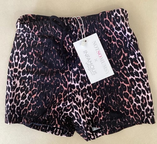 Infamous Swim Mini Boys Hugh Trunks Shorts Leopard Size 8 Kids A40 ...