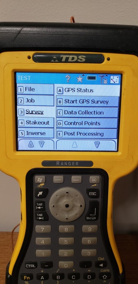 TSC 2 TDS Ranger Survey Controller W/ Survey Pro 4.3.2 and GPS Module ...