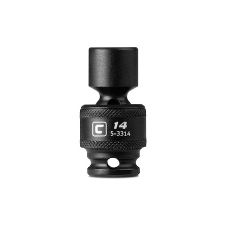 CAPRI TOOLS 5-3314 3/8 in Drive 14 mm Universal Impact Socket ...