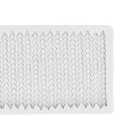 RASTKY Silicone Fondant Mould Premium Knitting Texture Chocolate Mold ...