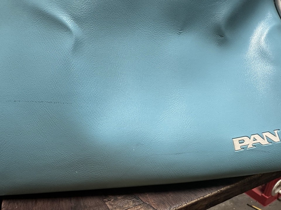 Rare PAN AM Light Blue & White Carry-On Certified Travel Flight ...