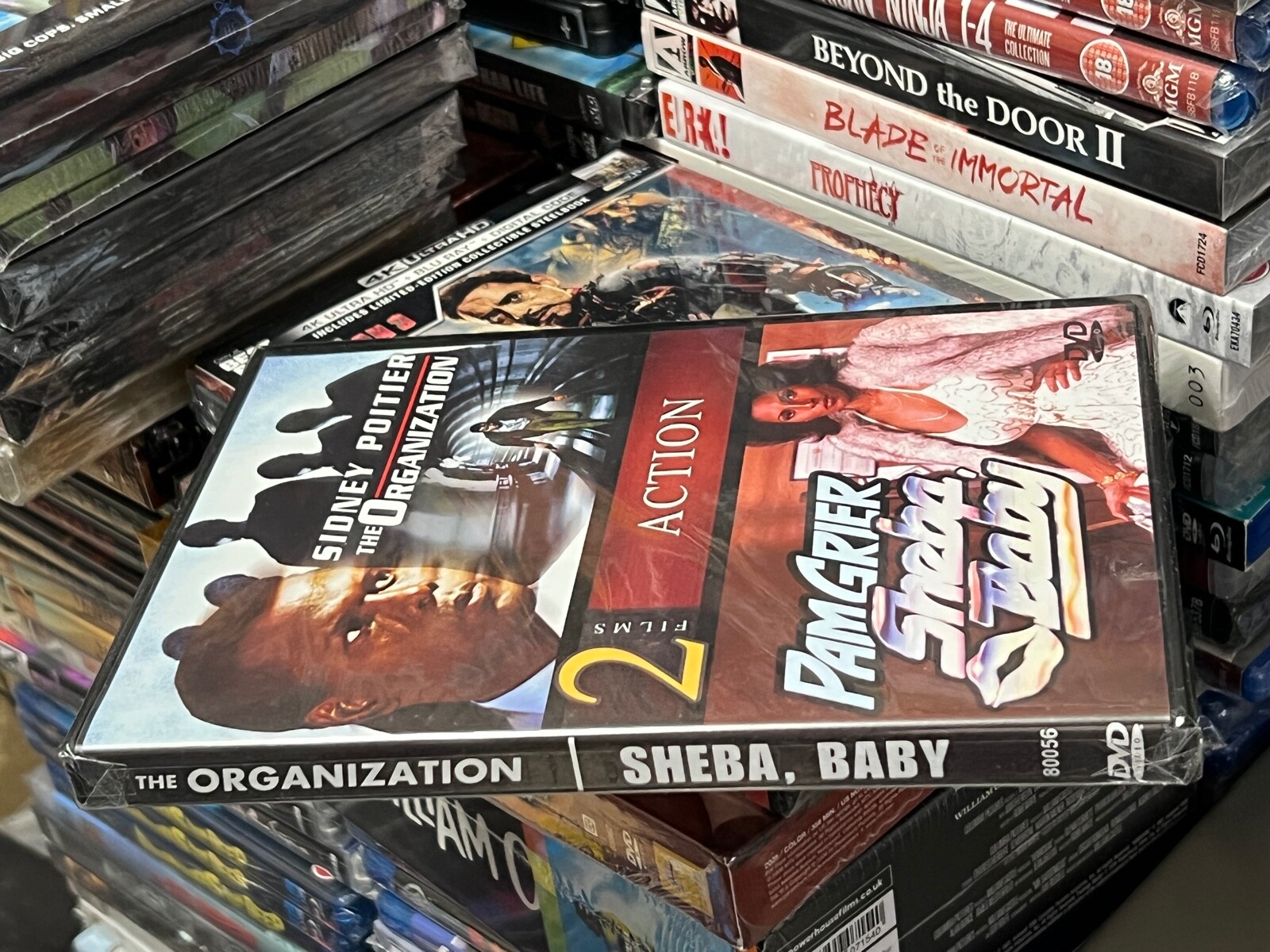 The Organization / Sheba, Baby (DVD) Sidney Poitier, Pam Grier, BRAND ...