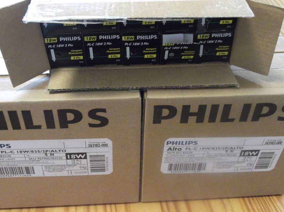 PHILIPS ALTO PL-C18W/835/2P/ALTO 10EA BOX NEW FREE SHIPPING | eBay