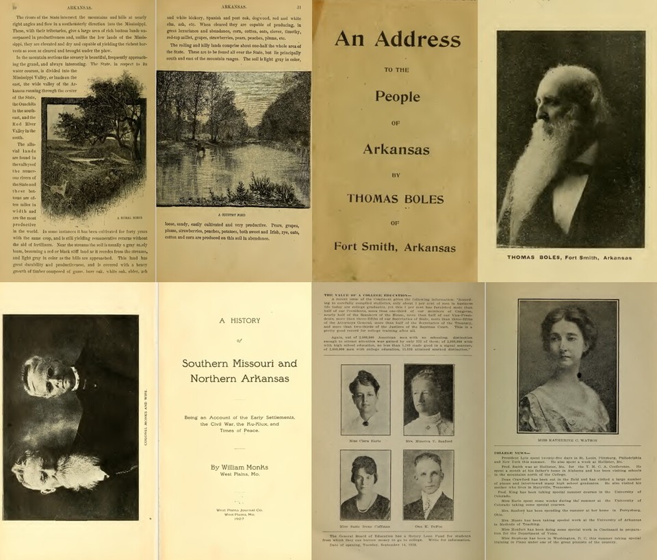 Arkansas History Genealogy Ancestry Family Records - 154 Old Rare Books ...