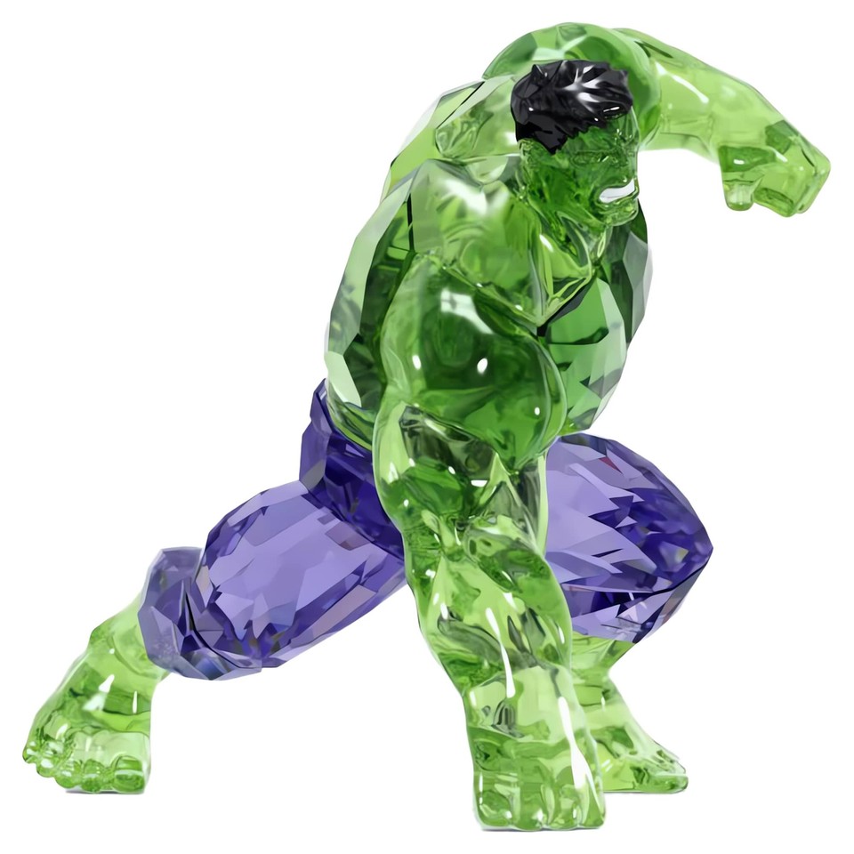 Swarovski Marvel Hulk Crystal Figurine Model 5646380 | eBay