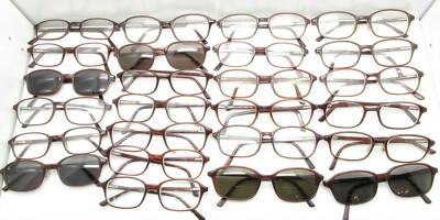 SET of 25 VINTAGE ROMCO MILITARY R-5A EYEGLASSES FRAMES eyewear bulk ...