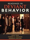 READINGS IN DEVIANT BEHAVIOR By Alex Thio & Thomas Calhoun *Excellent ...