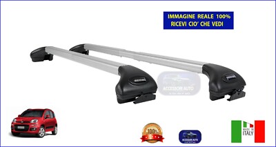 Barre Portatutto per Panda III dal 2012 in poi kit Portapacchi ...
