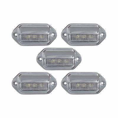 RecPro LED Tag Light License Plate Lamp DOT RV Trailer Semi Truck (5 ...