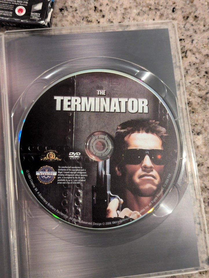 The Terminator & Robocop Double Feature DVD +slipcover | eBay