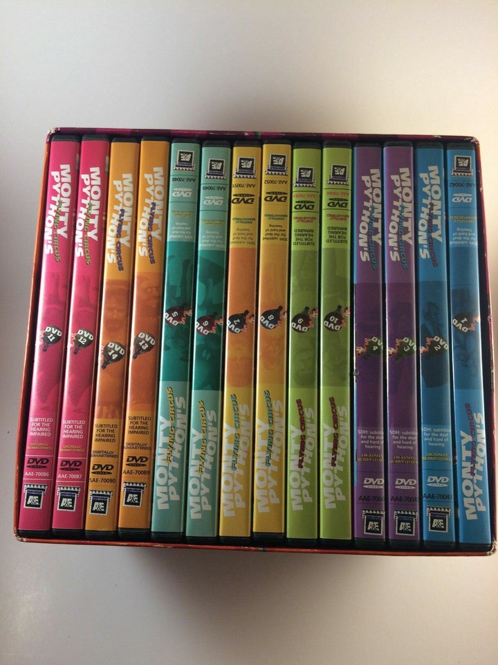 The COMPLETE Monty Python's Flying Circus 16 TON MEGASET (DVD ...