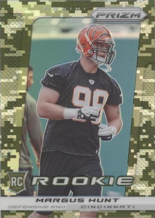 2013 Panini Prizm - Rookie Margus Hunt #264 Camo Prizm (RC) for sale ...