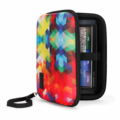 Protective Hard Shell Electronics Carrying Case with Accessory Pocket ...