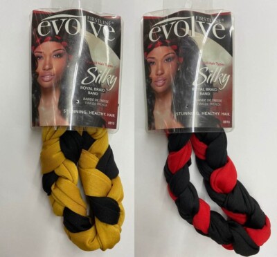 FIRST LINE EVOLVE SILKY ROYAL BRAID HEAD BAND BK/RED OR BK/GD W/FREE ...