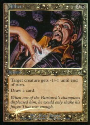 Afflict FOIL Odyssey Light Play MTG Magic DNA GAMES | eBay