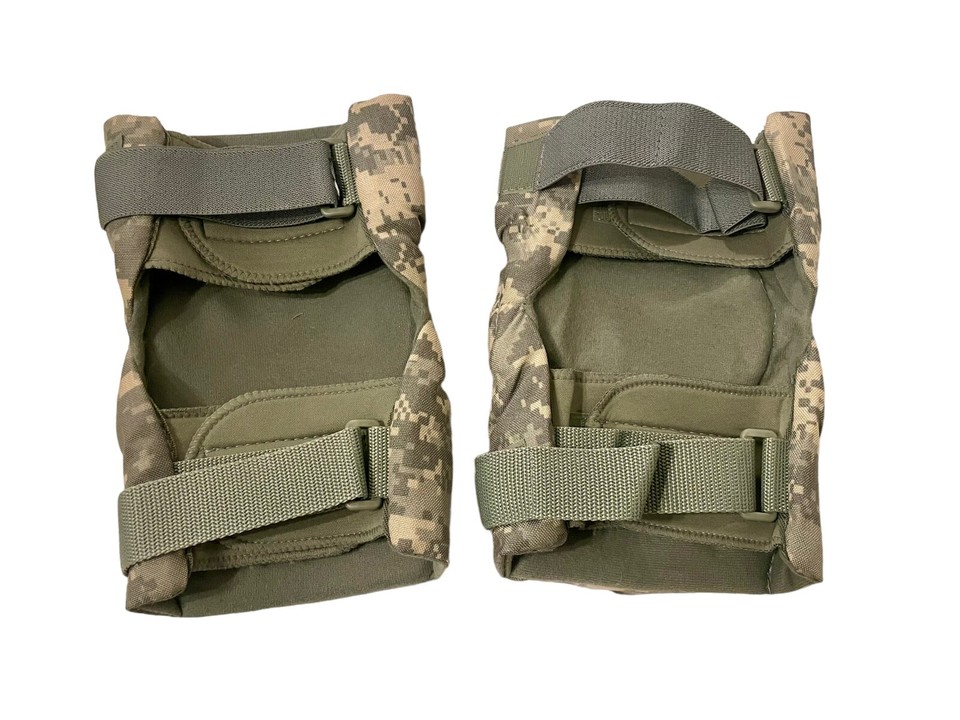 USGI Military Tactical Combat Knee Pads Pair, ACU Pattern, RFI Issue ...