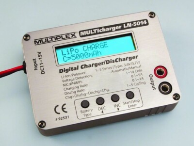 Multiplex Multicharger Digital Charger LN-5014 * NiCd NiMH LiPo Li-Ion ...