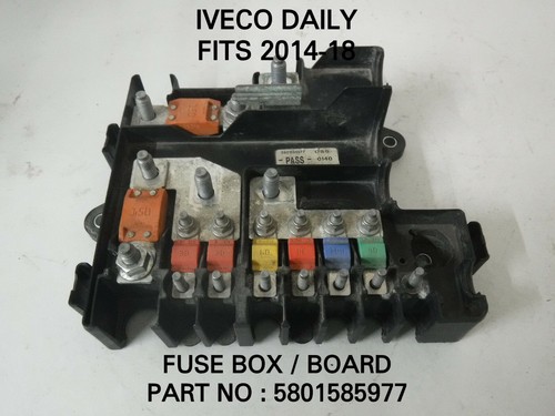 IVECO DAILY FUSE BOX / BOARD - FITS 2014-18 - 5801585977 | eBay UK