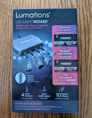 Lumations LED LightWizard 4 Port Connector Plug & Play Light Show ...