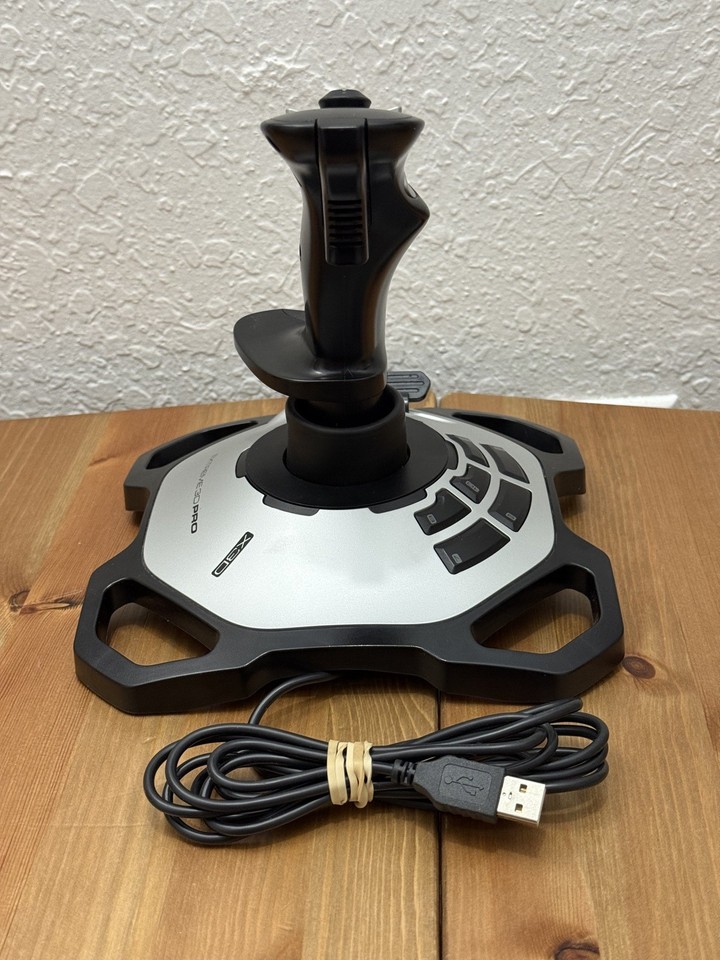 Logitech Extreme 3D Pro Wingman Attack J-UK17 Joystick USB Controller ...