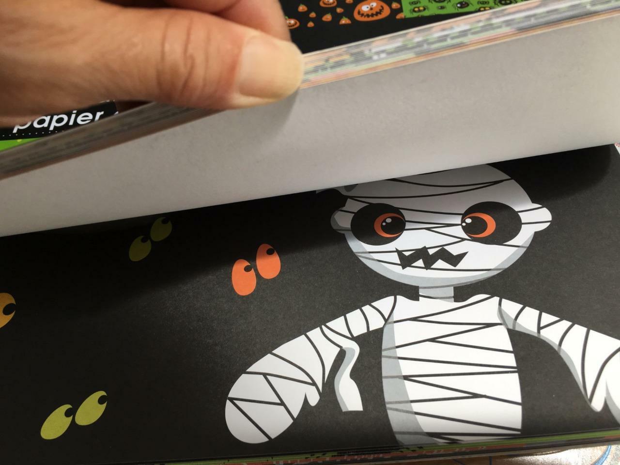 scrapbook crafting paper HALLOWEEN 34 sheets 12X12 pumpkins spiders ...