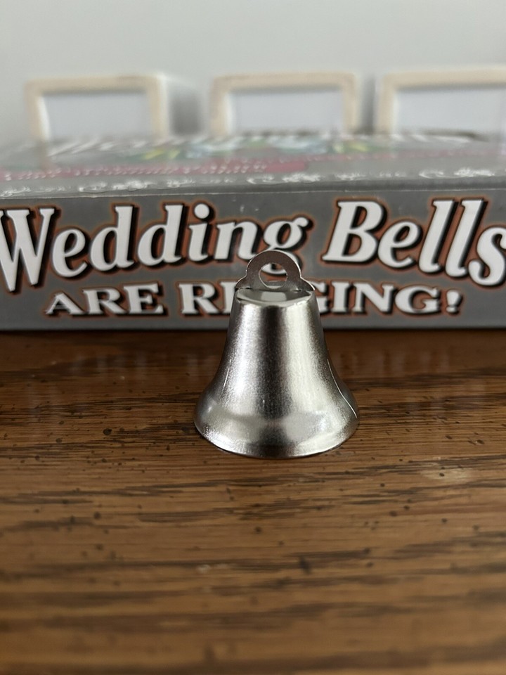 Vintage Unused Set Of 24 Silver Wedding Celebration Bells with Bell ...