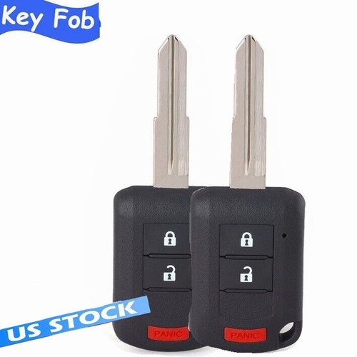 2XReplacement Remote Key Fob for 2014-2020 OUTLANDER / OUTLANDER SPORT ...