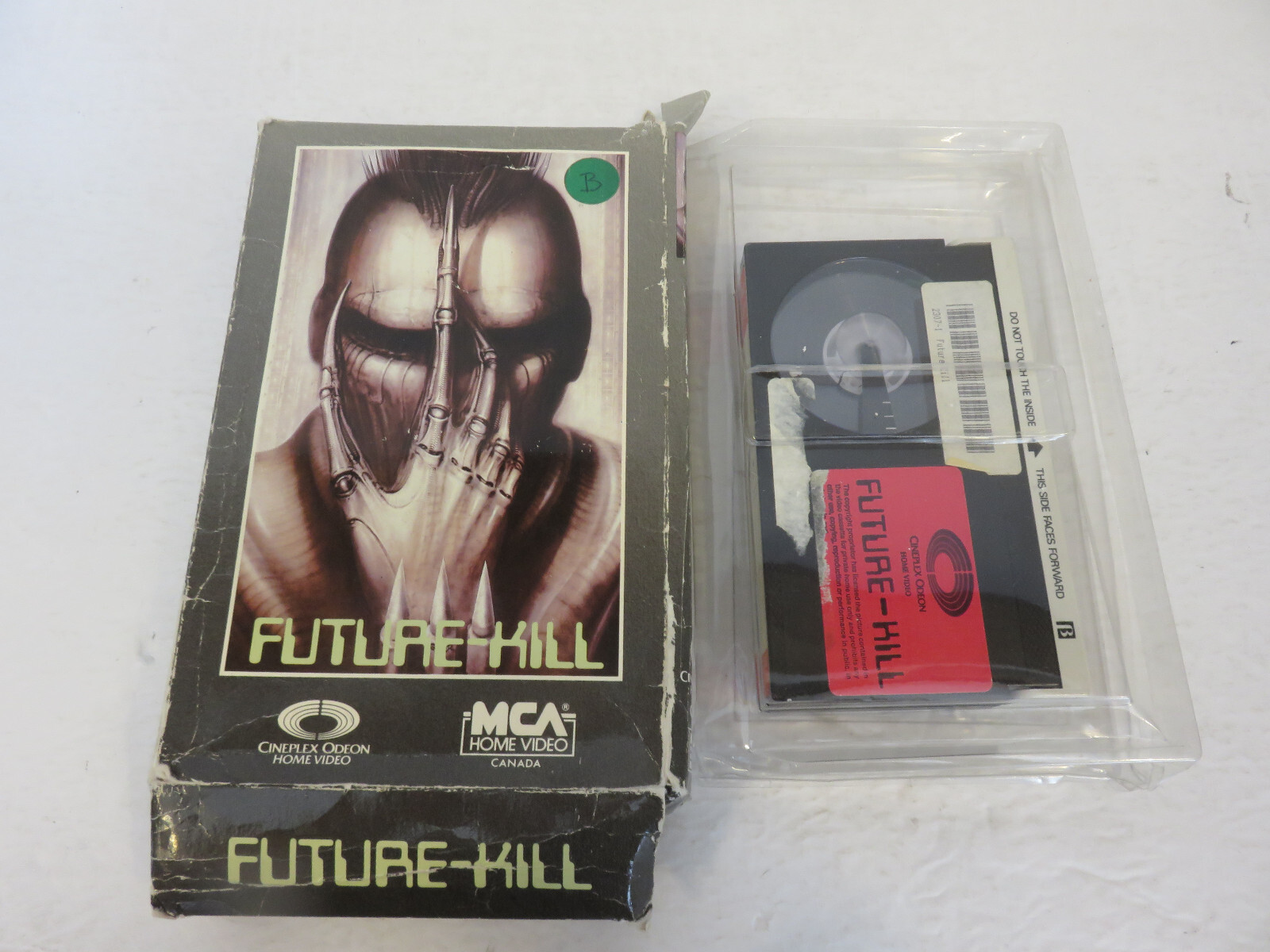 FUTURE KILL MCA HOME VIDEO BIG BOX CINEPLEX VARIANT RARE BETA BETAMAX ...
