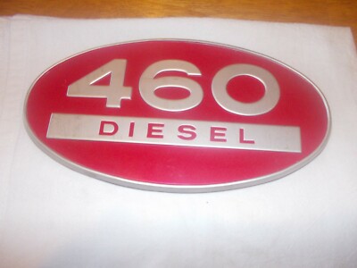 Farmall IH 460 D Diesel tractor Original NOS front hood side panel oval ...