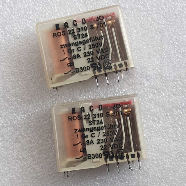 5PCS KACO ROS22310S701S724 Power Relay 22VDC 10Pin 8A 230VAC for sale ...