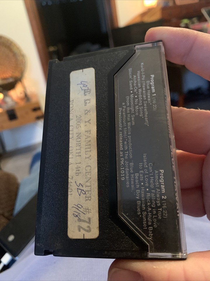 ELVIS PRESLEY In Hal Wallis’ BLUE HAWAII Cassette Tape | eBay