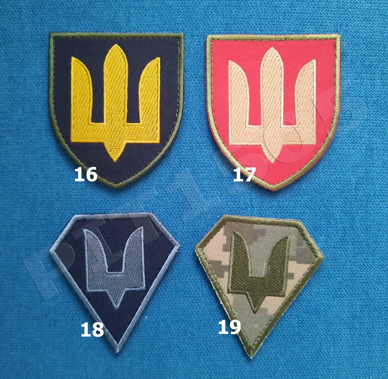 Lot 2 Patches Trident for your choice. Ukraine Army Military Badge Chevron War | eBay