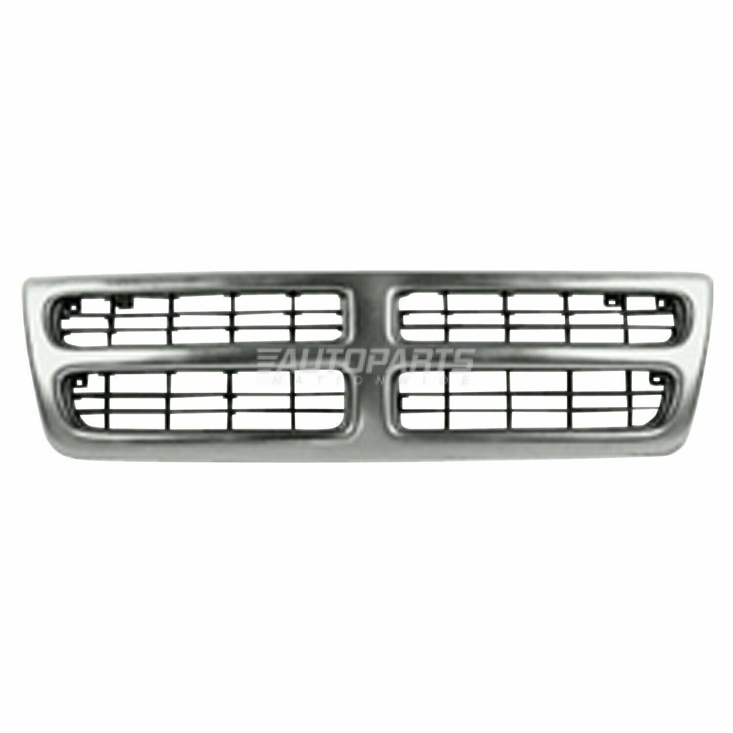 Front Grille Plastic Chrome With Black Insert Fits 1999-2003 Dodge Ram ...