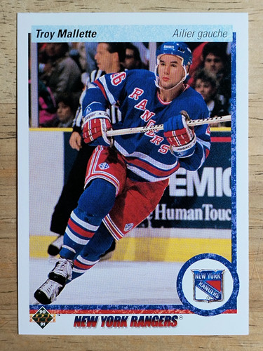 1990-91 Upper Deck French #11 Troy Mallette RC | eBay