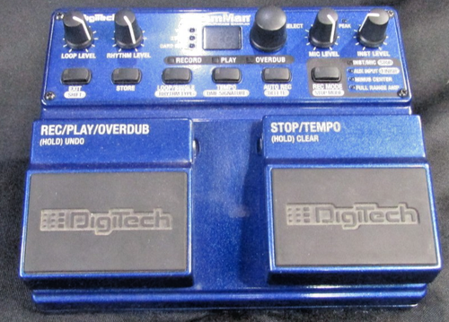 Used / Untested Digi-tech Jam Man 100P / Phase sampler effects Pedal ...