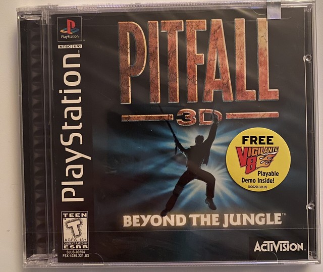 Pitfall 3D: Beyond the Jungle (Sony PlayStation 1, 1998) for sale ...
