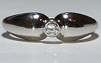 Solid platinum tiffany peretti diamond ring 4.71 grams - sz 5.25 pt950 | eBay