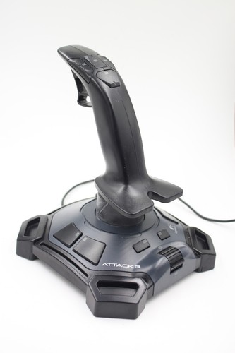 Logitech Attack 3 (862313-1000) USB Throttle Flight Sim Joystick | eBay