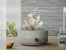 Project 62 Two Harbors 10" Round Table Fire Pit Outdoor Gas Tabletop ...