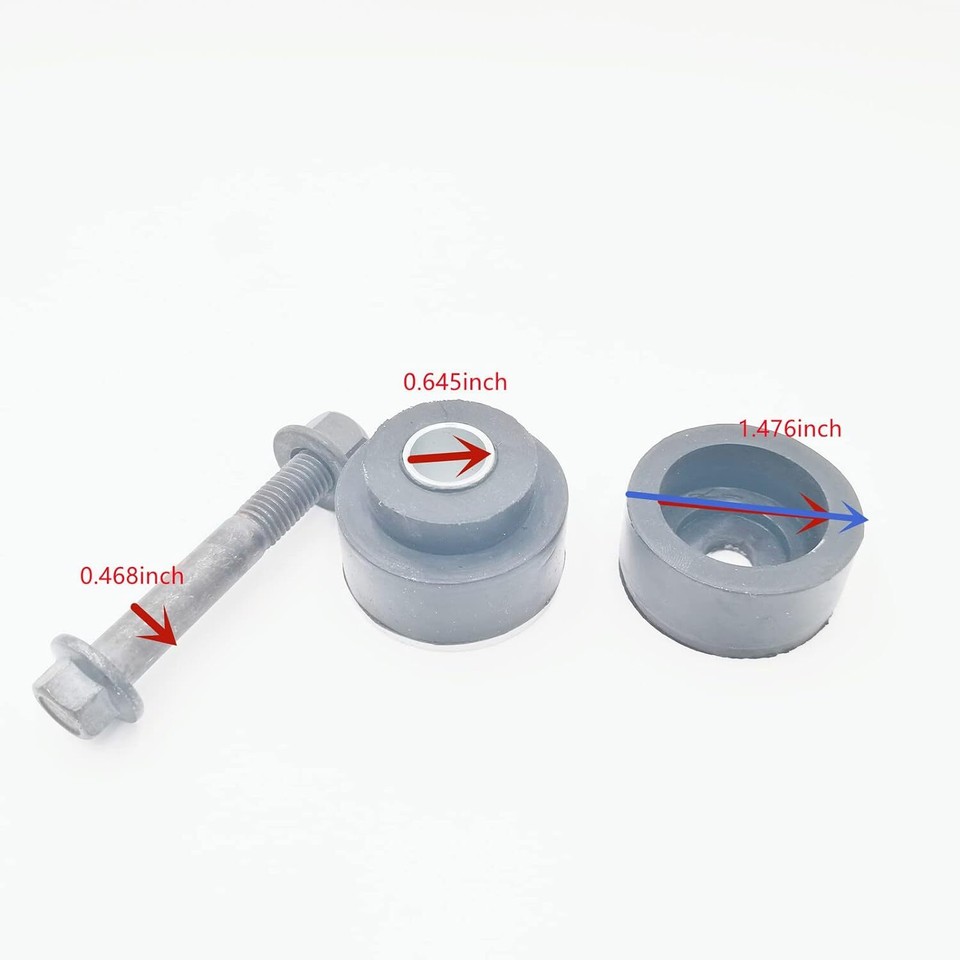 Radiator & Core Support Rubber Bushings With Bolts For GM 1967-1989 ...