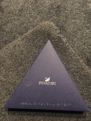 NEW 2017 ANNUAL EDITION LARGE CHRISTMAS GIFT ORNAMENT SWAROVSKI CRYSTAL ...