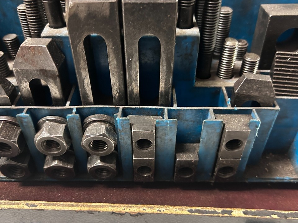 MACHINIST AucSt TOOL LATHE MILL Machinist Set Up Set with Blocks ...