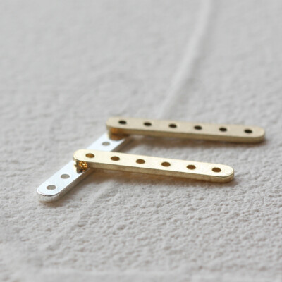 Solid Brass Multiple Holes Spacer - Bar 20x4mm (4566C) | eBay