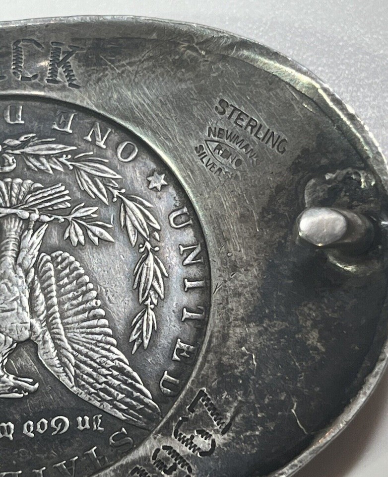 Jack Reno's? Vintage Newman's Reno Sterling Silver Shop Morgan Belt ...