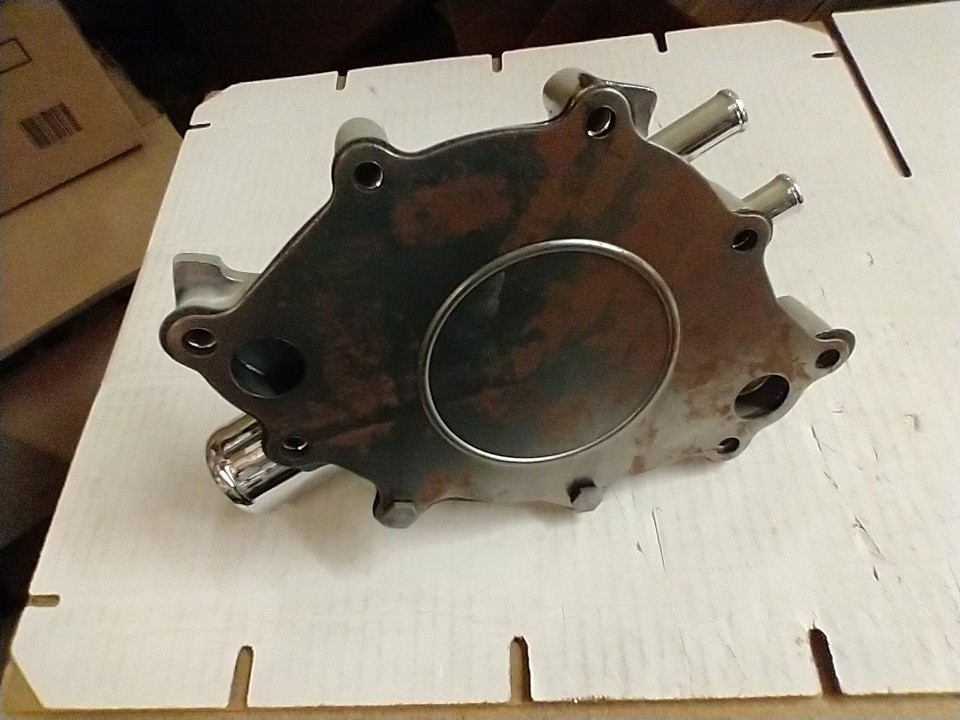 302 FORD POLISHED ALUMINUM WATER PUMP 1986 THRU 1993 1594NA TUFF STUFF ...