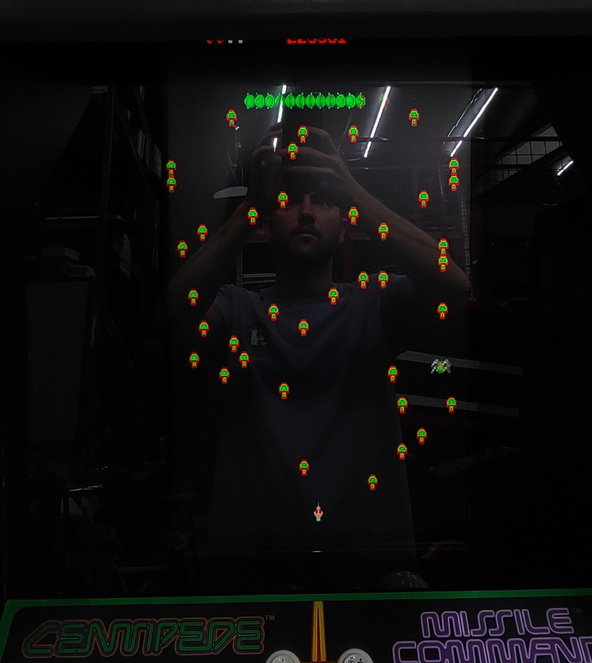 RETROCADE 4 in 1 Full Size Arcade Game Multicade CLASSIC - Centipede ...