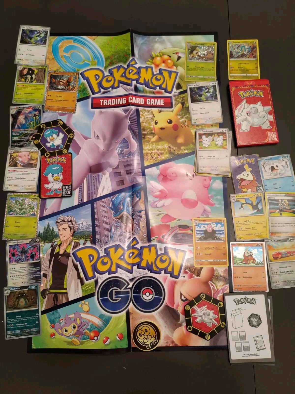 Pokemon Go Poster With McDonald's Pokemon Cards | eBay