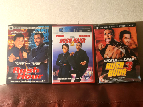Rush Hour 1 +2 +-3 DVDS Jackie Chan | eBay