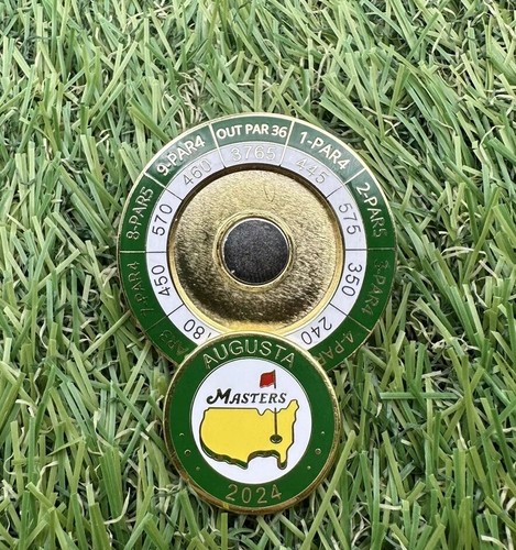 2024 ANGC Masters Coin with Magnetic Golf Ball Marker Augusta National ...
